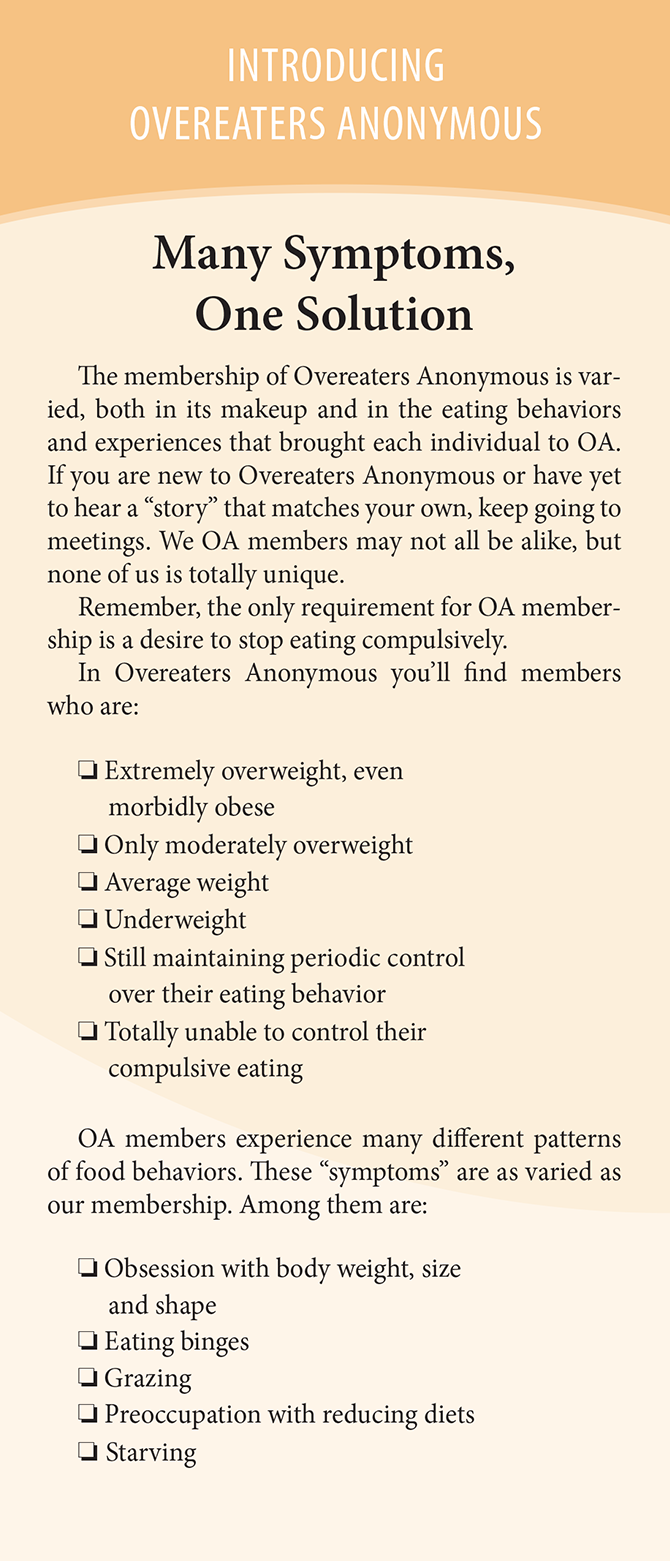 Many Symptoms, One Solution