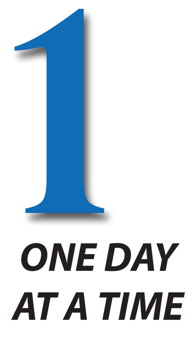 One Day at a Time Wallet Card, pack of 30