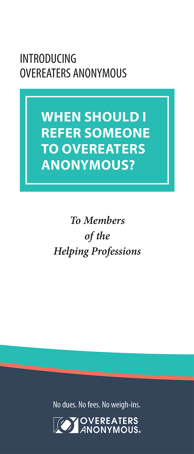 Overeaters Anonymous Logo What I've Learned From My Mistakes